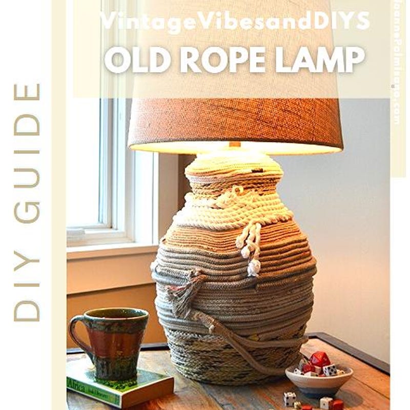Rope Lamp - Etsy