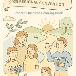Pure Worship – 2025 Regional Convention Coloring Book | Self Print - Etsy
