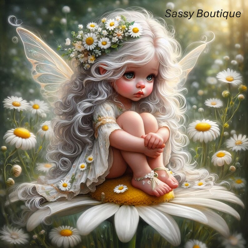 Fairy, Daisy, Pixie, Child, Girl, Little, Journal, Clip, Art, Scrapbook, Cute, Magical ...