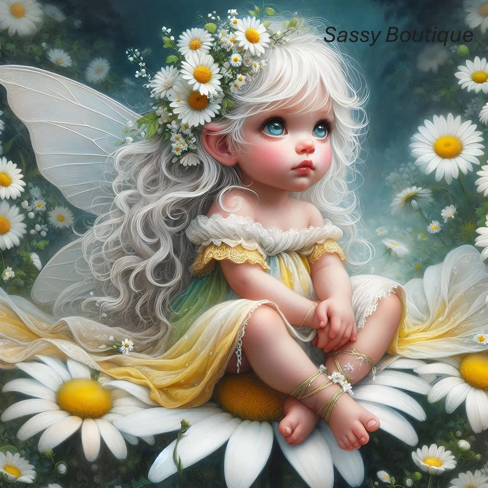 Fairy, Daisy, Pixie, Child, Girl, Little, Journal, Clip, Art, Scrapbook ...