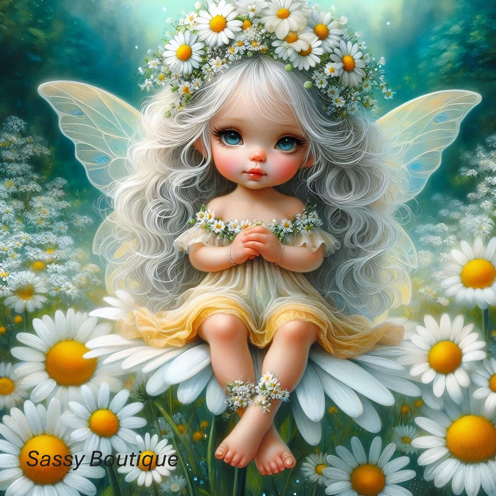 Fairy, Daisy, Pixie, Child, Girl, Little, Journal, Clip, Art, Scrapbook, Cute, Magical ...