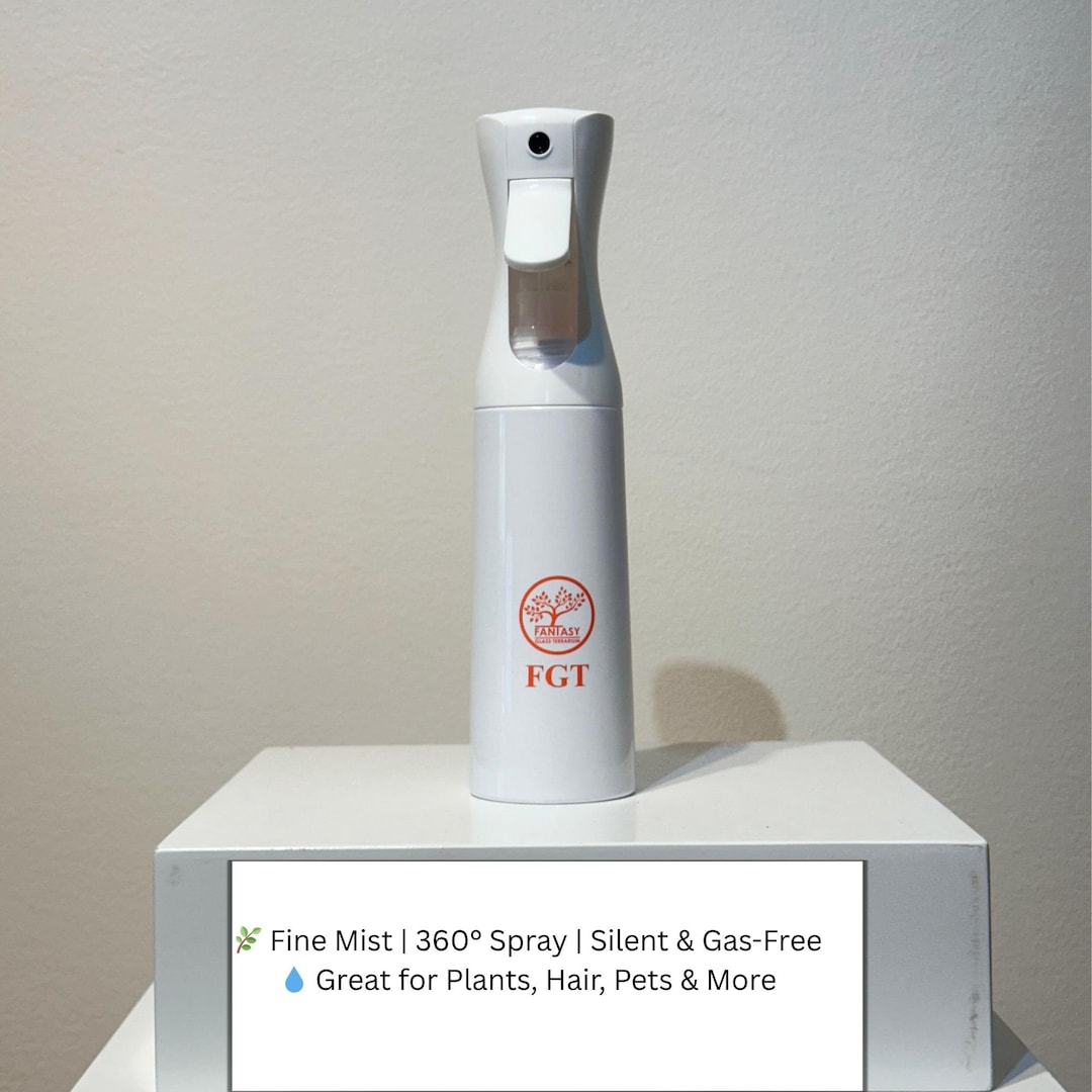 Continuous Mist Spray Bottle | Fine Mist Plant Mister | Automatic Mist ...