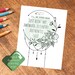Awkward Eccentric Self Coloring Sheet - Etsy