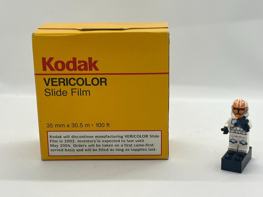 1 Roll of Kodak Vericolor 35mm Slide Film 100ft, Bulk Roll - Etsy