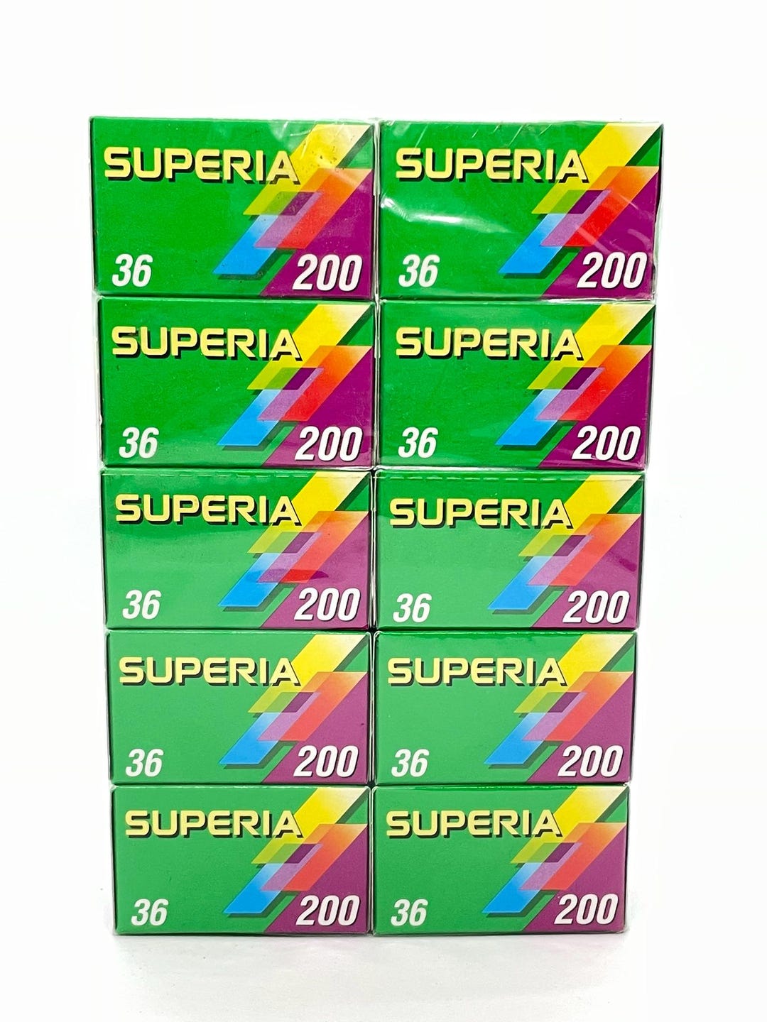 Fujifilm Superia 200 – 35mm Color Negative Film (10 Rolls) - Etsy