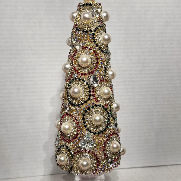 Jeweled Cone Tree - Etsy
