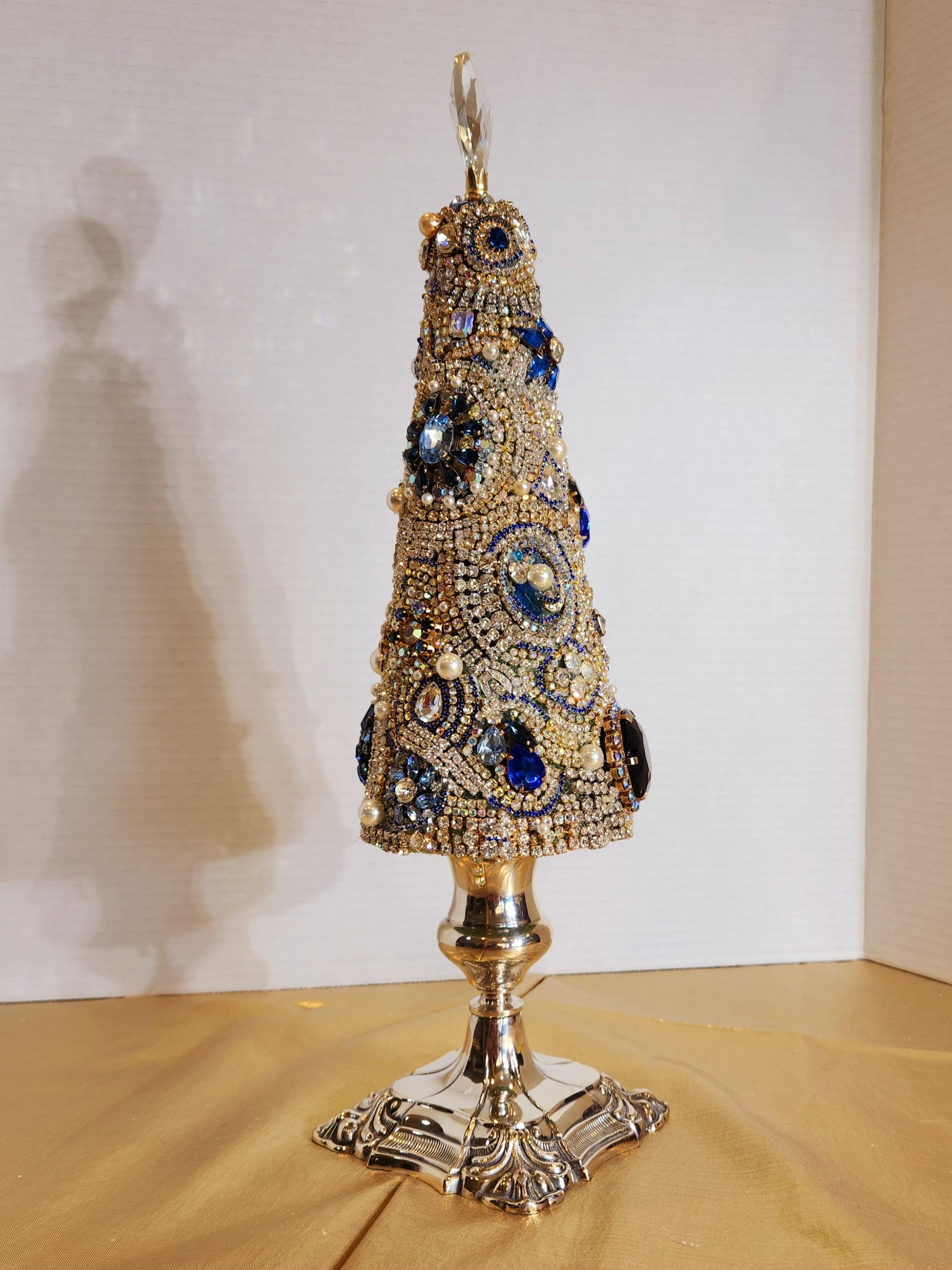 Vintage Rhinestone Jewel Tree - Etsy