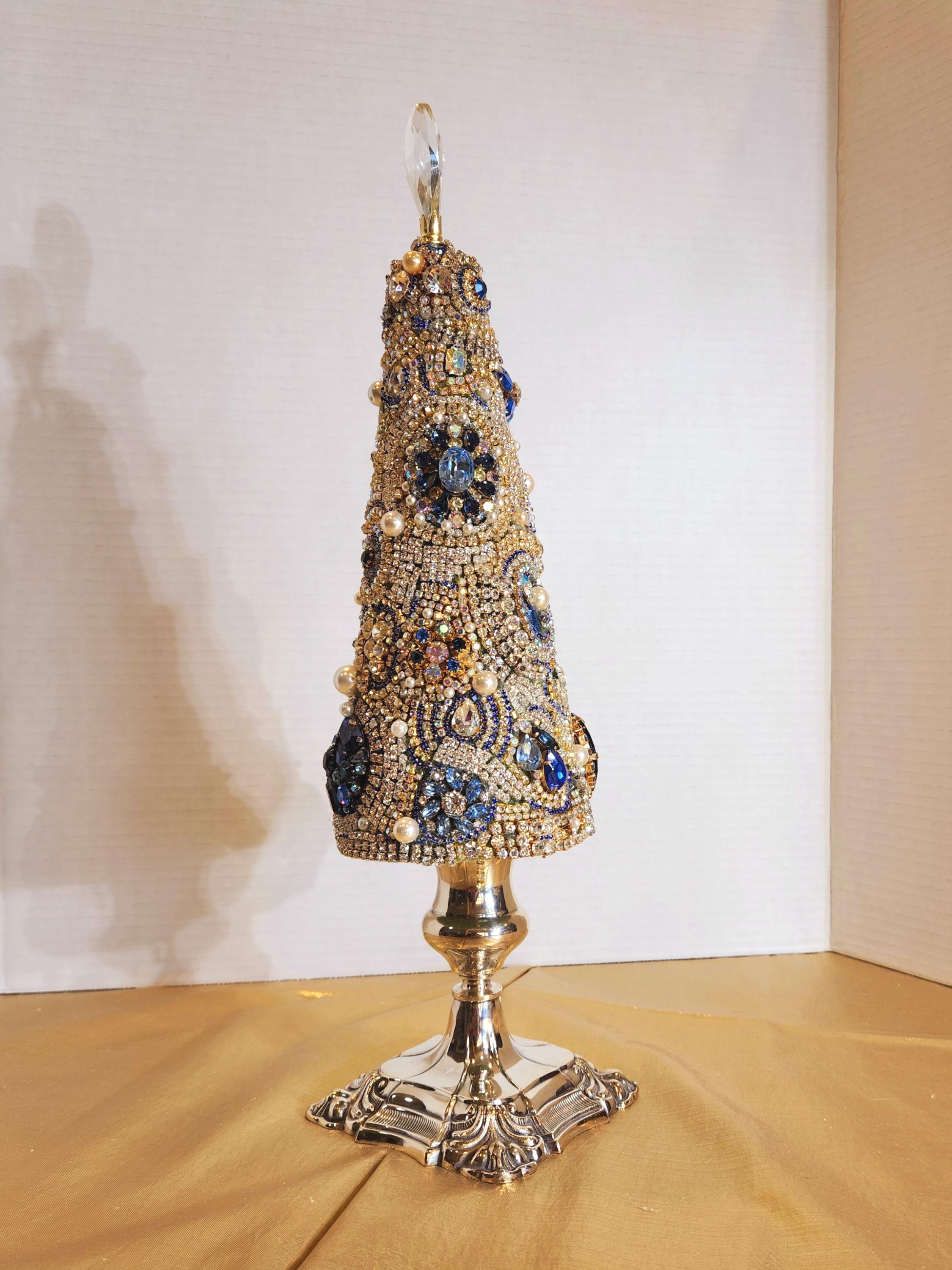 Vintage Rhinestone Jewel Tree - Etsy