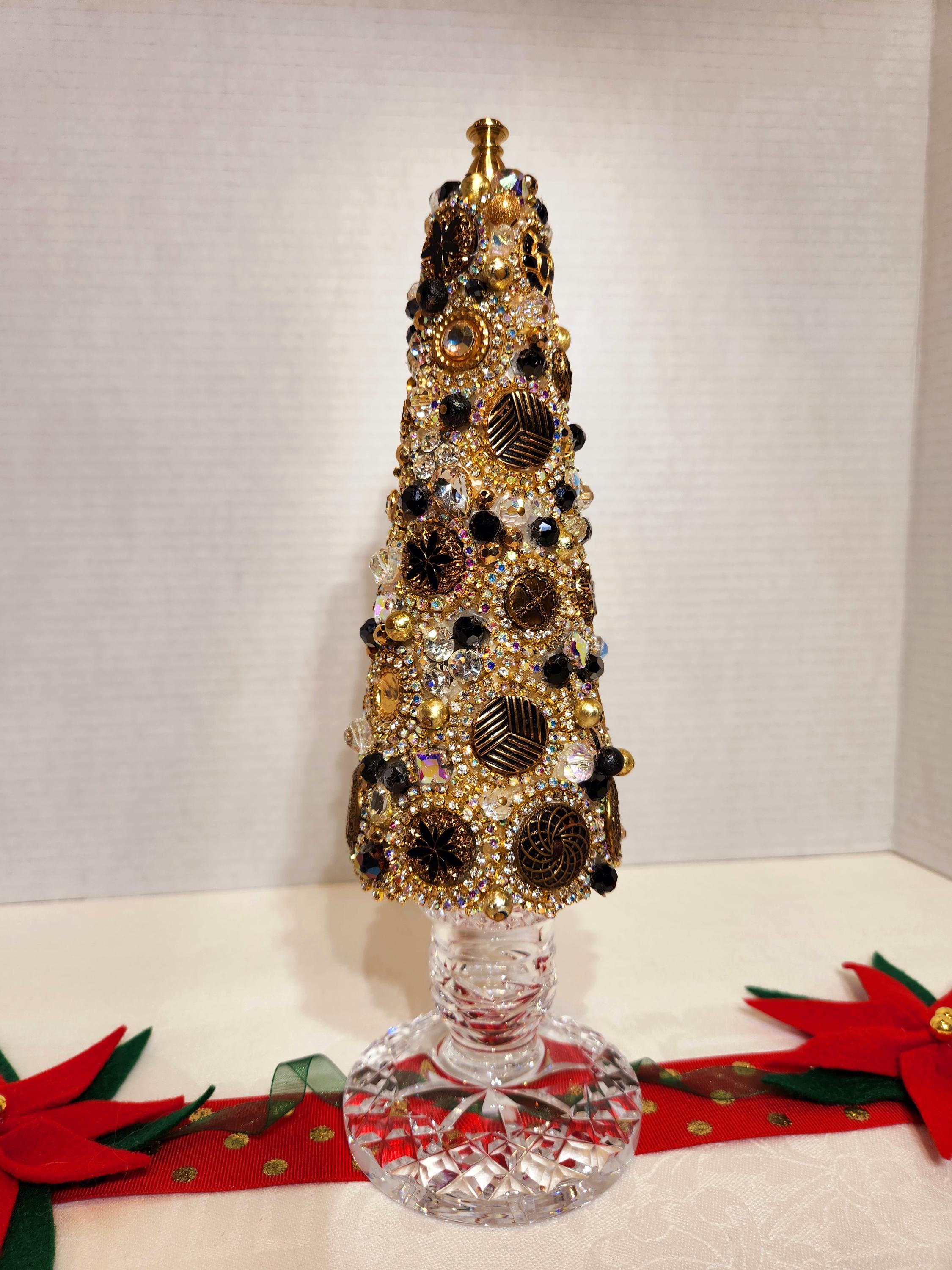 Vintage Button Bejeweled Tree - Etsy