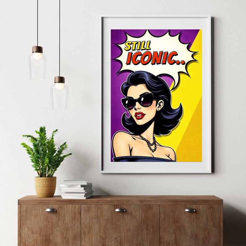 10 Pop Art Coffee & Sass Poster Bundle - Retro Comic Wall Art ...