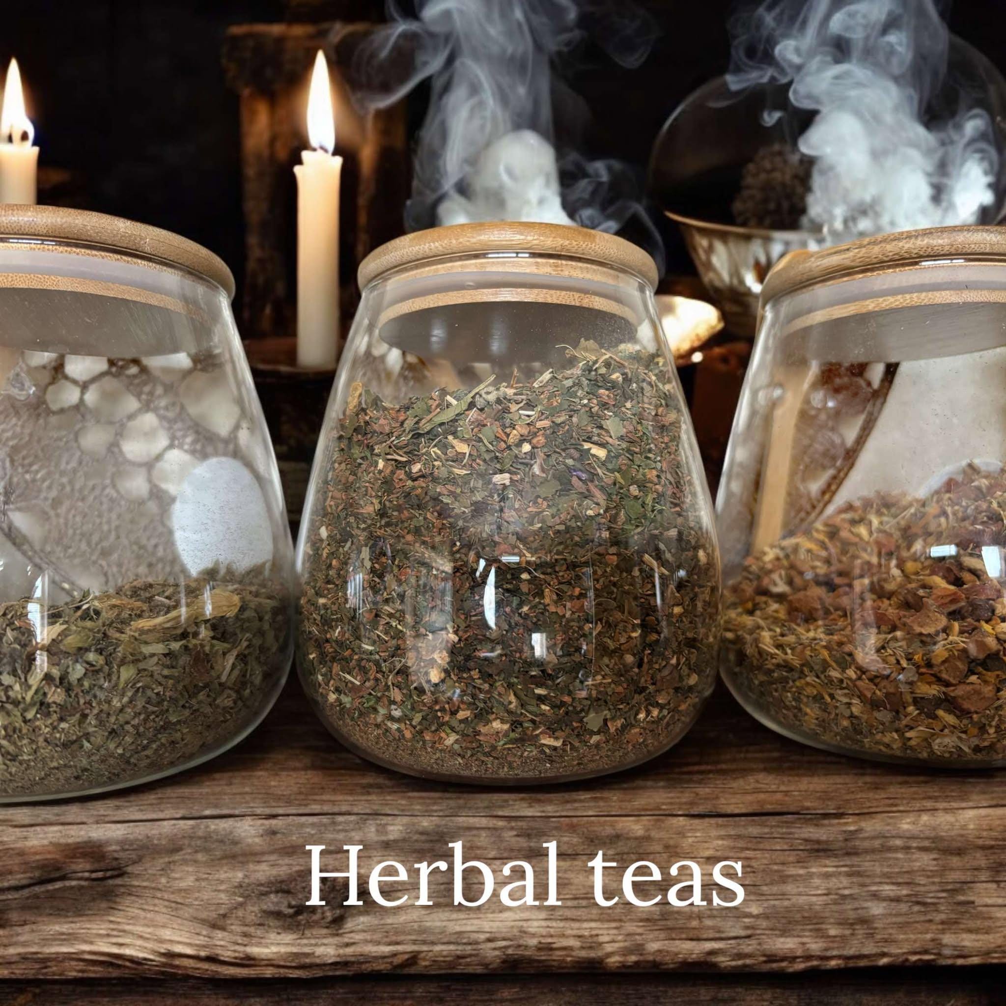 Witchcraft Gift Box Herbal Tea Sampler Box for Wiccan Pagan Tea Magic ...
