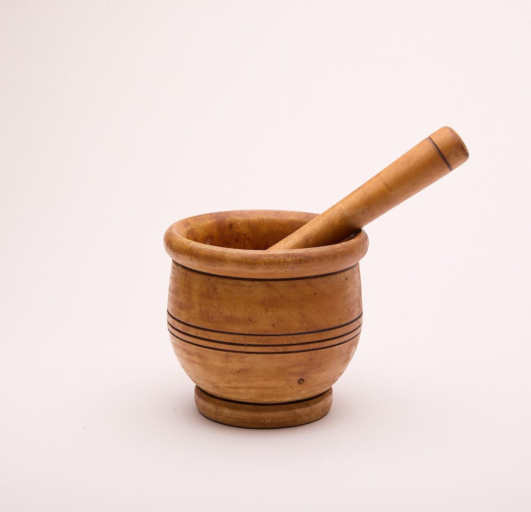 Vintage Spanish Mortar and Pestle - Etsy