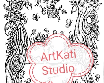 Printable Coloring Page - Etsy