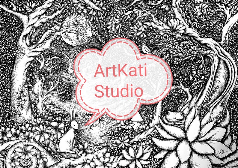 Printable Coloring Page - Etsy