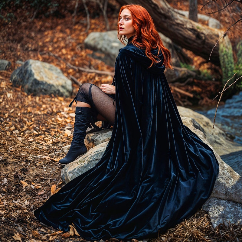 Witch Cloak - Etsy