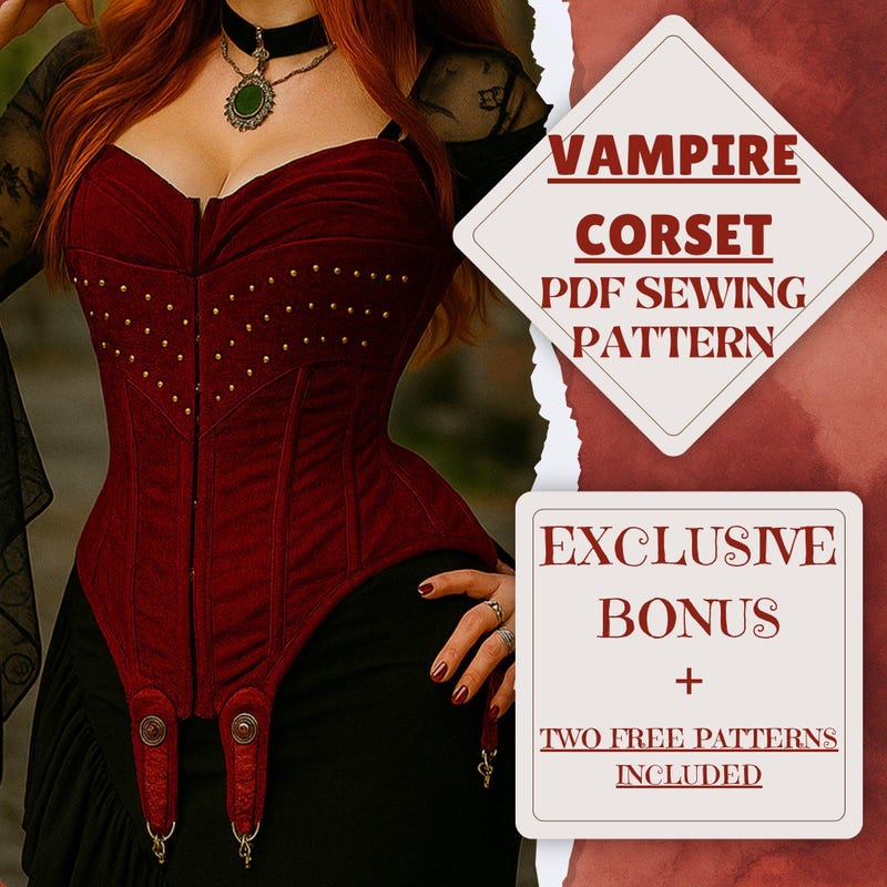 Goth Fantasy Corset - Etsy