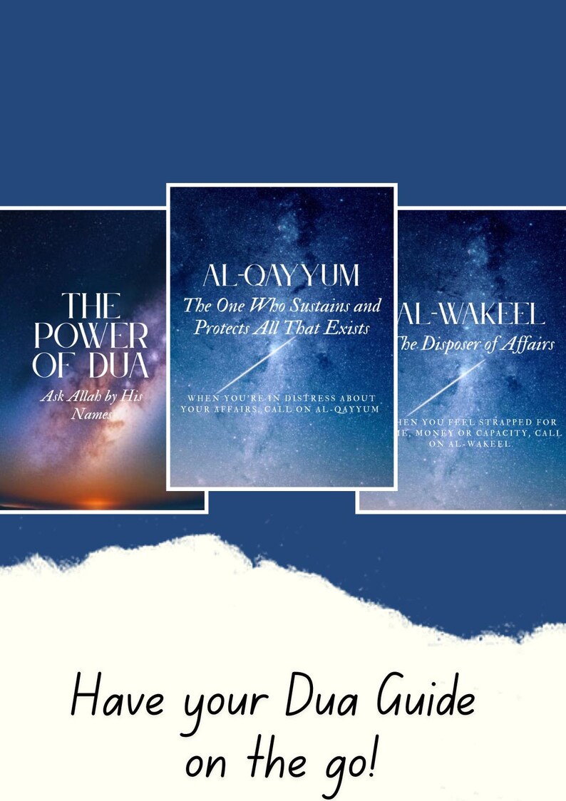 Dua Guide With Names of Allah | Printable Islamic Flashcards | Dhikr ...