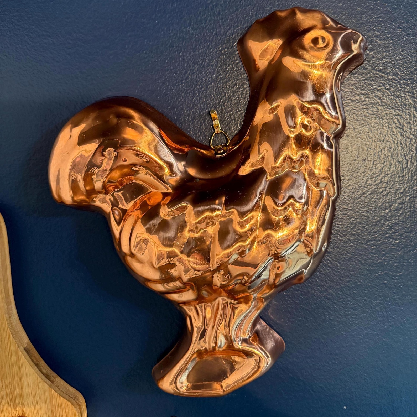 Vintage Copper Rooster Mold: Copral Portugal Farmhouse Decor - Etsy