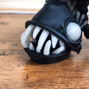 Glow Dark Anglerfish Figurine Articulated Deep Sea Monster Toy 3D Print ...