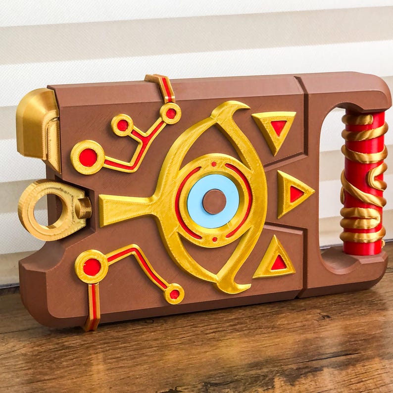 Legend of Zelda Sheikah Slate Cosplay Prop Replica 3D Printed Loz Totk ...