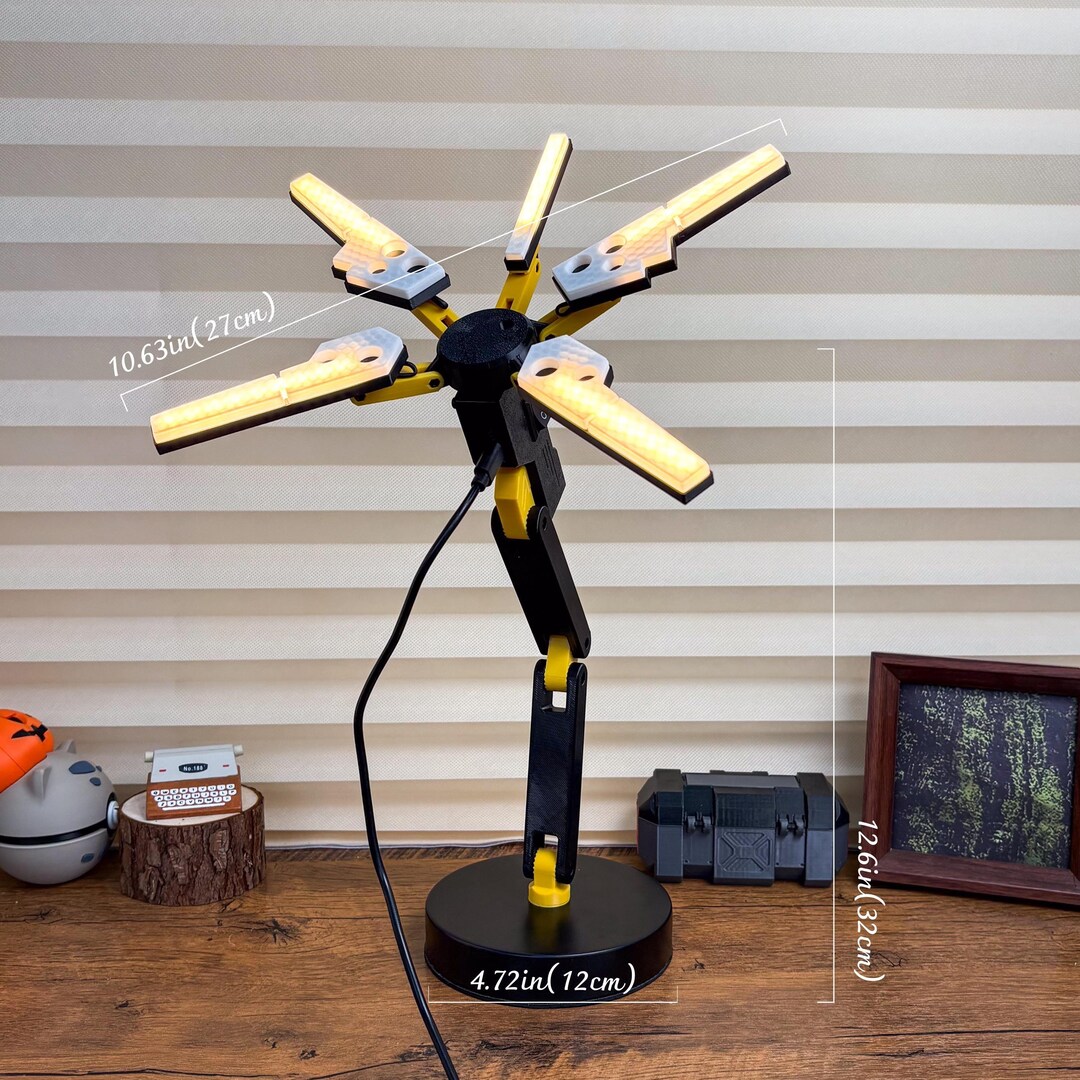 Death Stranding Desk LED Night Lights 3D Printed Terrian Odradek ...