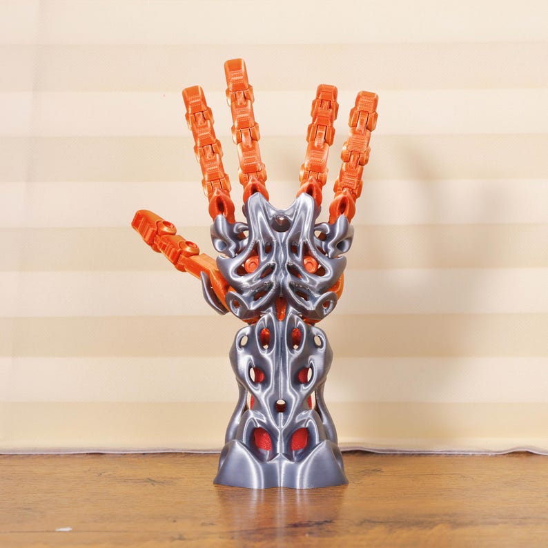 Cybernetic Bionic Hand Fully Articulated Robotic Prop With Realistic ...