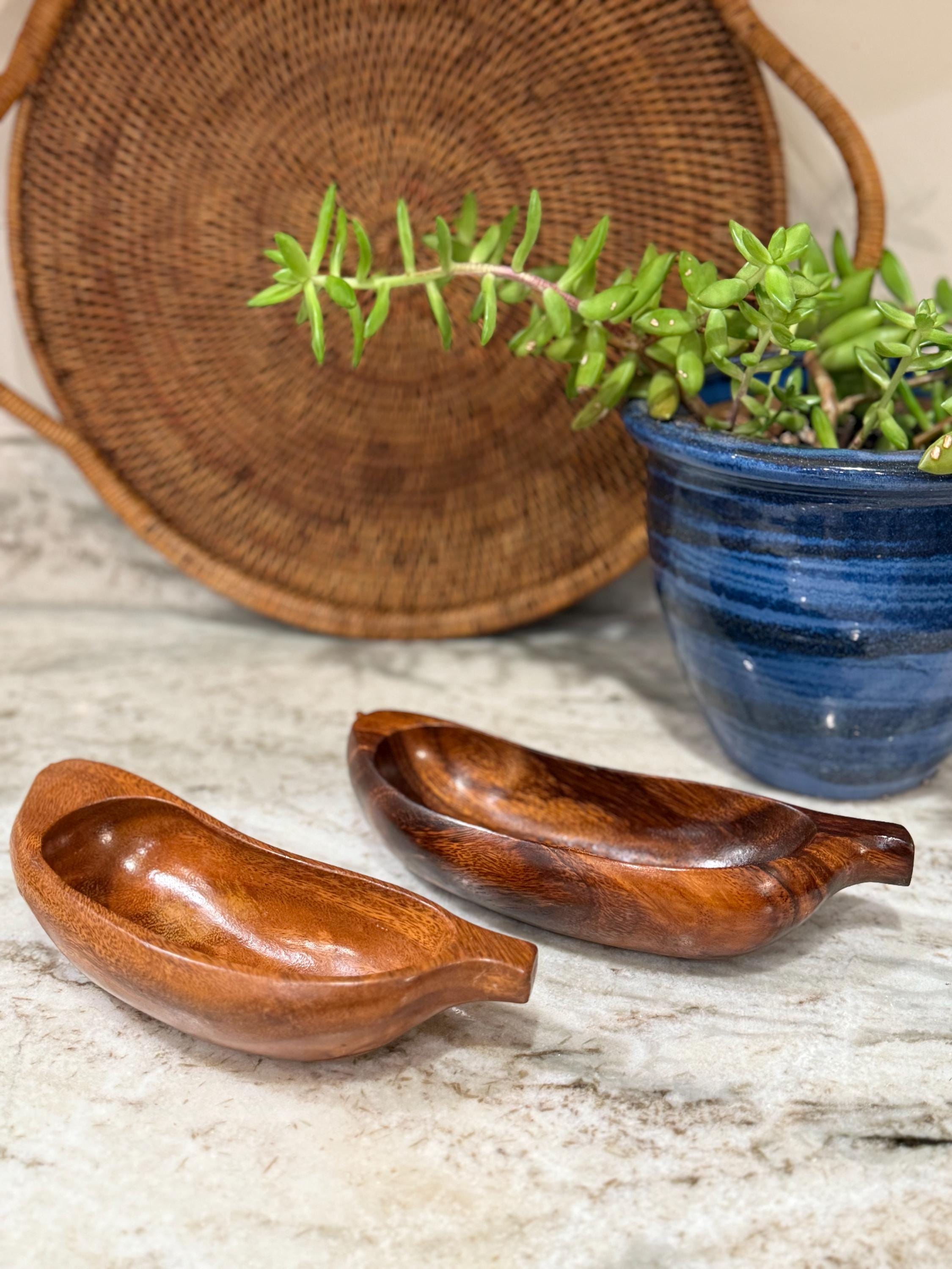 Monkey Pod Banana Bowls - Etsy