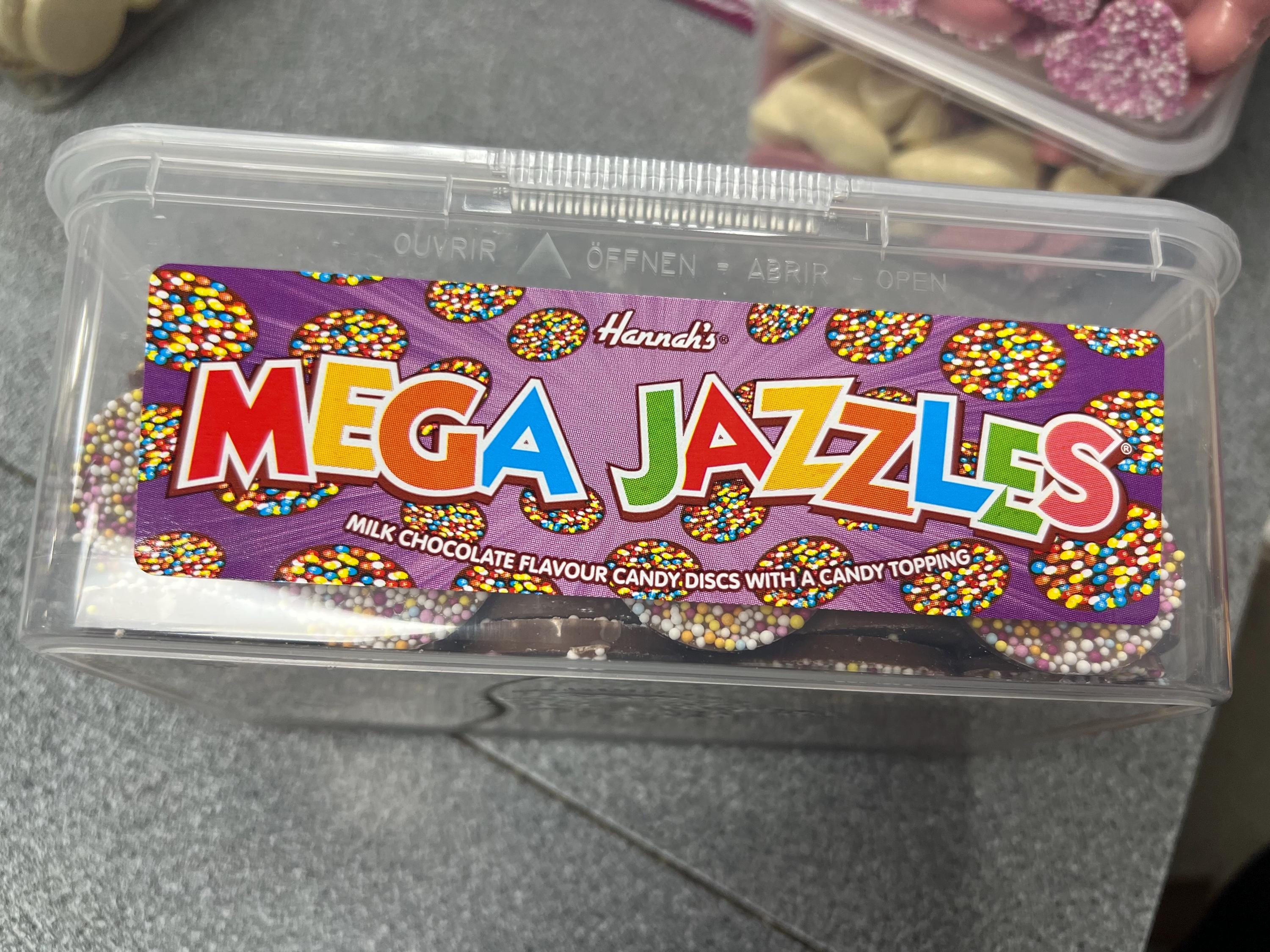 Hannah’s Chocolate MEGA Jazzles 600g Box - Etsy