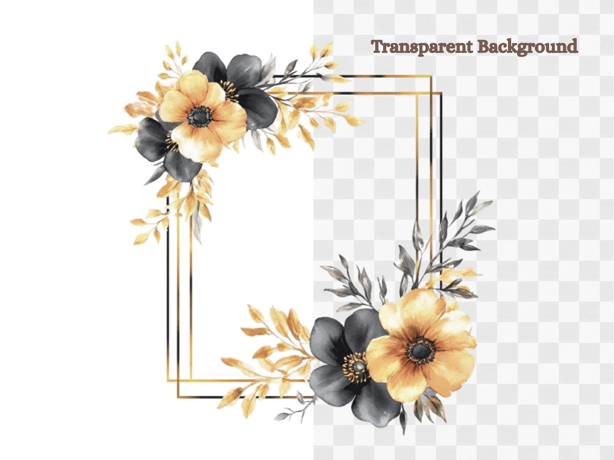 Watercolor Graduation Clipart Set: Class of 2025 PNG Graphics (digital ...