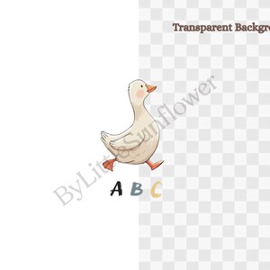 22 Cute Goose Clipart for Back to School – Minimalist Silly Goose ...