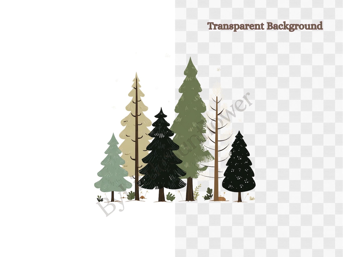 Camping Animals Clipart: Whimsical Woodland PNG Illustrations (digital ...