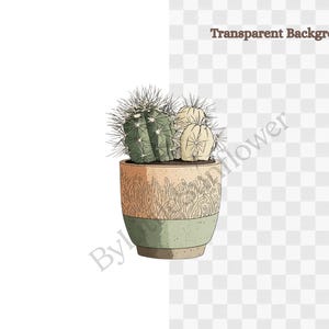 51 Houseplants Clipart – Potted Greenery, Cactus, Flowers, Indoor ...