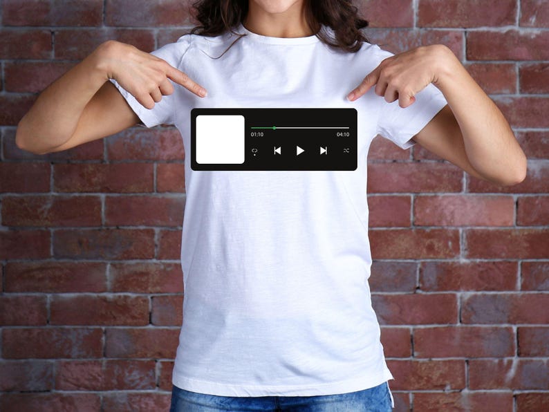 Spotify Music Player SVG: Song Art Plaque Design (digital Download) - Etsy