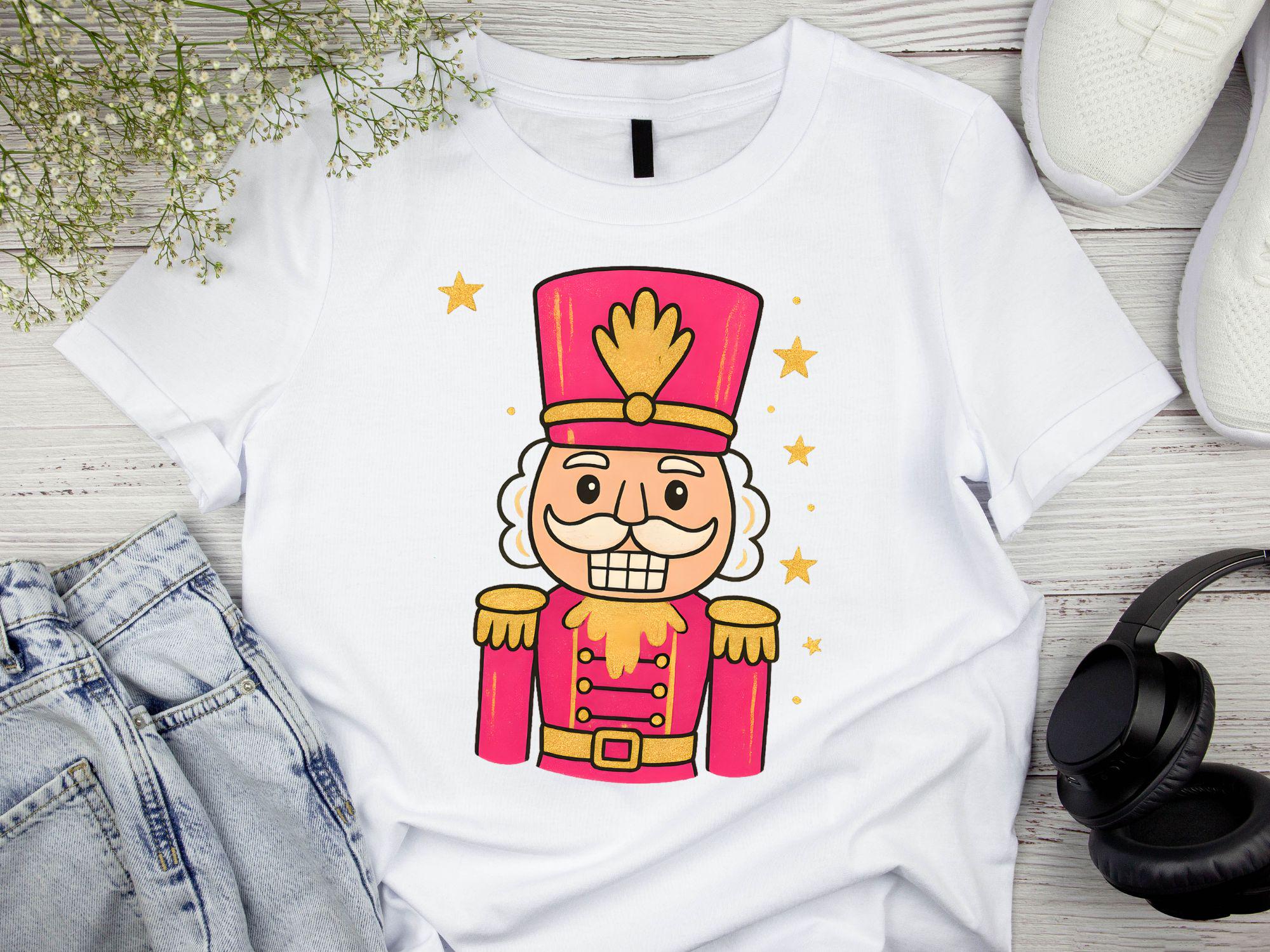 Coquette Nutcracker Christmas PNG SVG: Brushstroke Design (digital ...