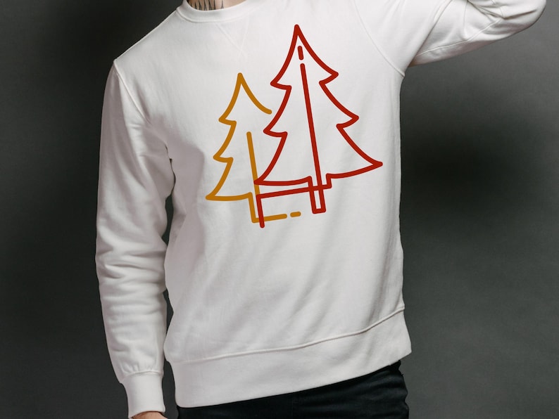 Pine Tree SVG Bundle | Evergreen Tree Clipart, Forest Silhouettes | Cut ...