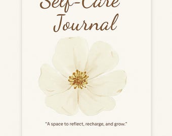 Printable Self-care Journal | Mental Health Planner | Daily Wellness ...