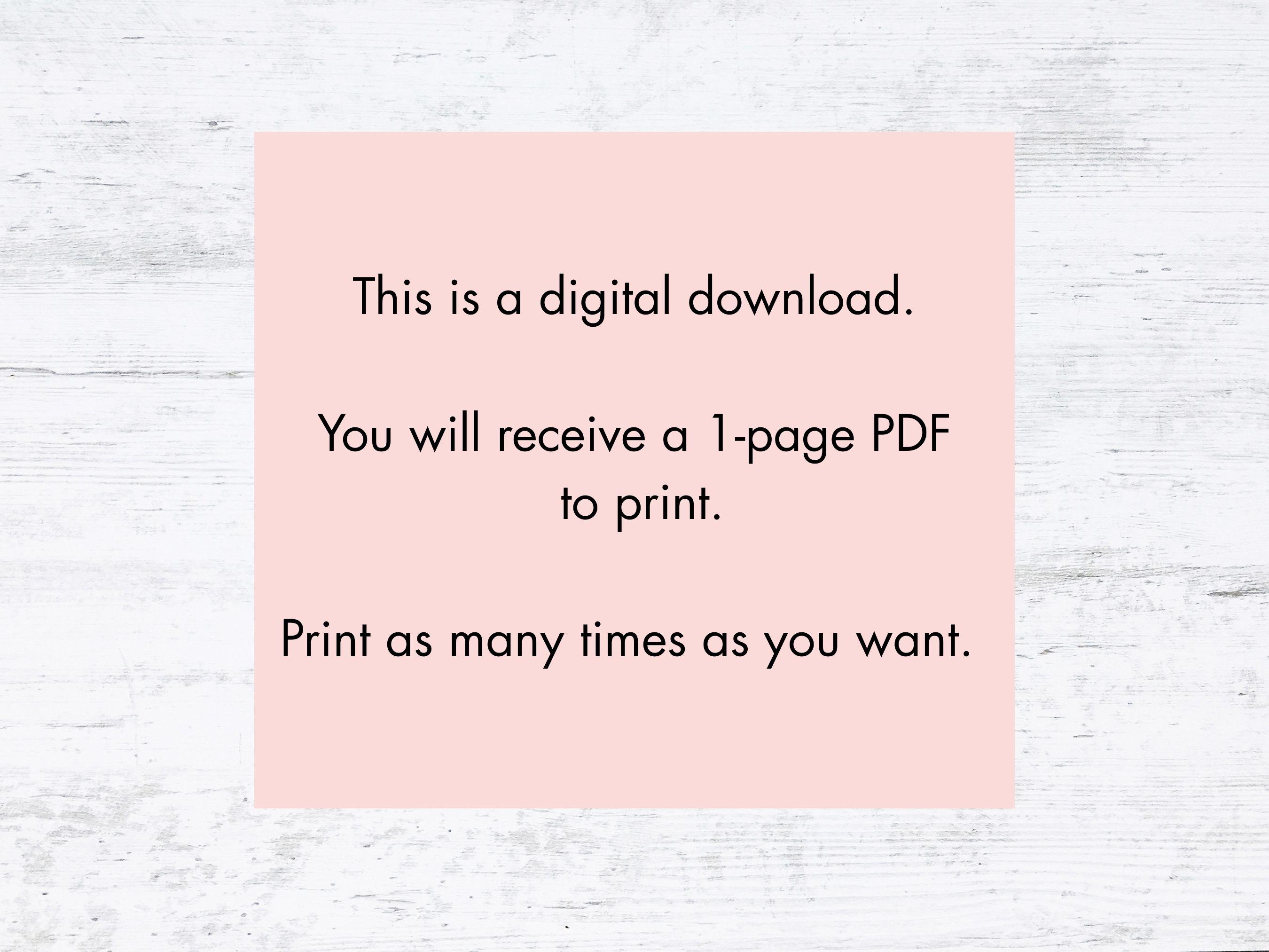 Printable Bus Driver Gift Tags, Thank You, Instant Download Gift Label ...