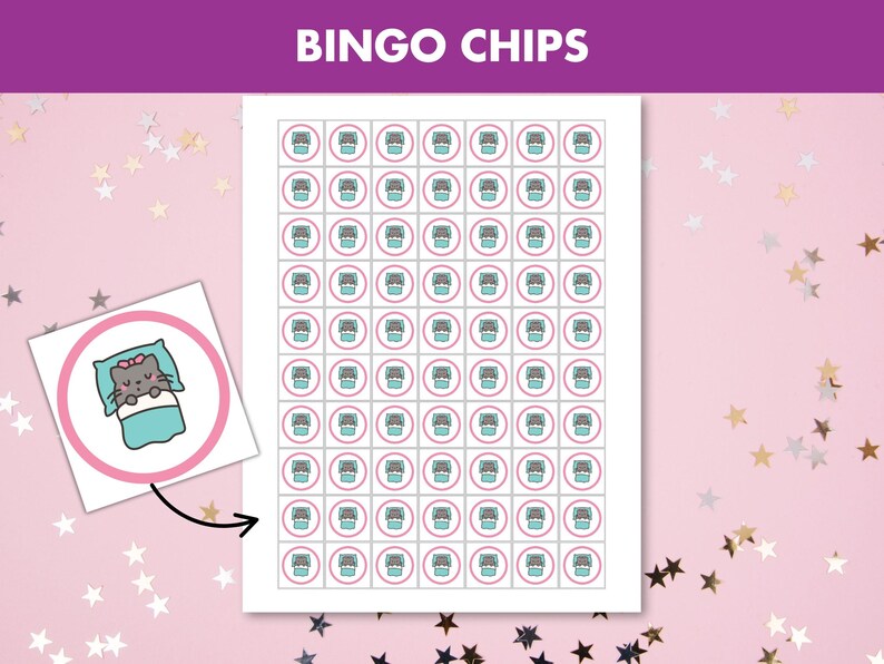 Slumber Party Bingo Game, Perfect Activity for Tween and Teen Girls ...
