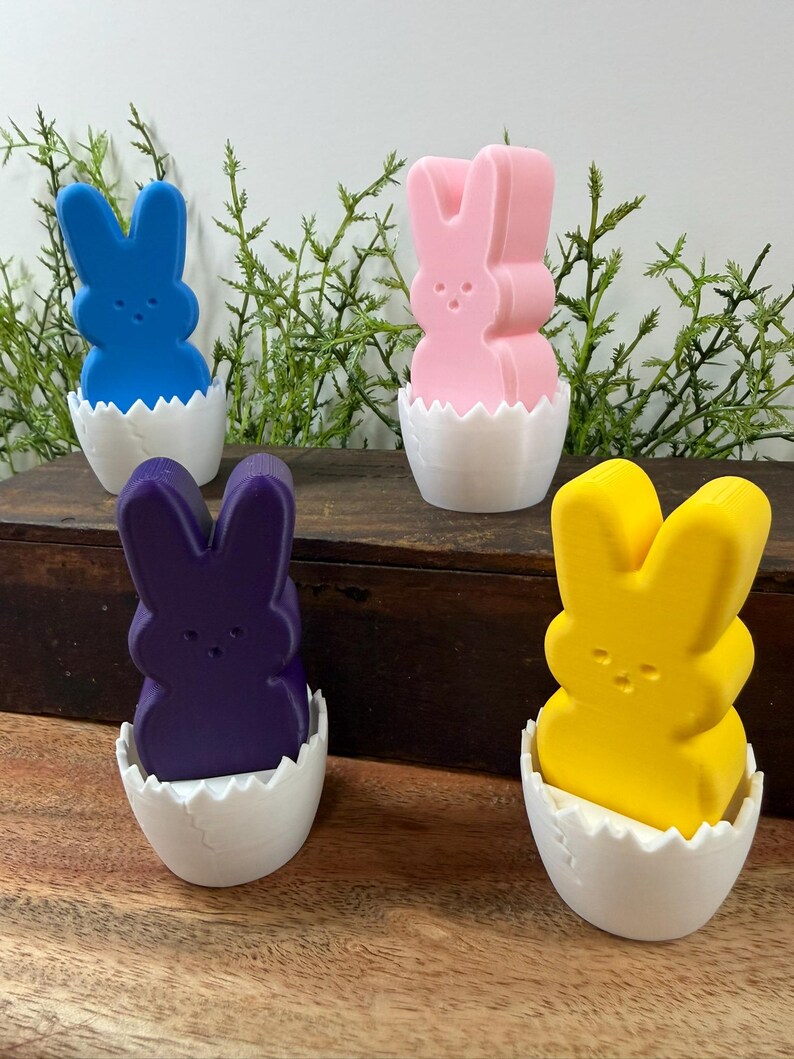 Easter Bunny Fidget Toy | Sensory Clicker, Spring Tiered Tray Decor - Etsy