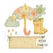 Spring Umbrella Rain Boots PNG | Floral Rain Clipart Digital Download ...