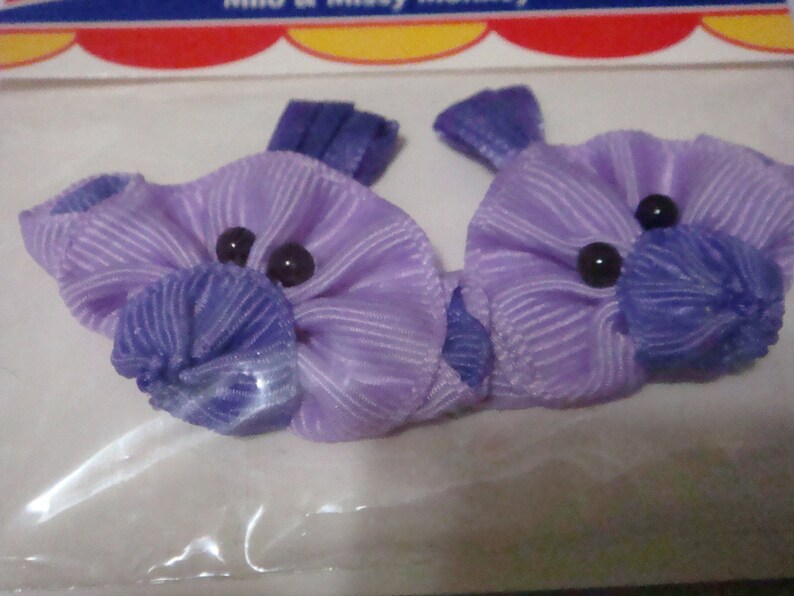 Offray Big Top Animals Ribbon Libby Lion Milo Missy Maxwell Monkey Tina ...