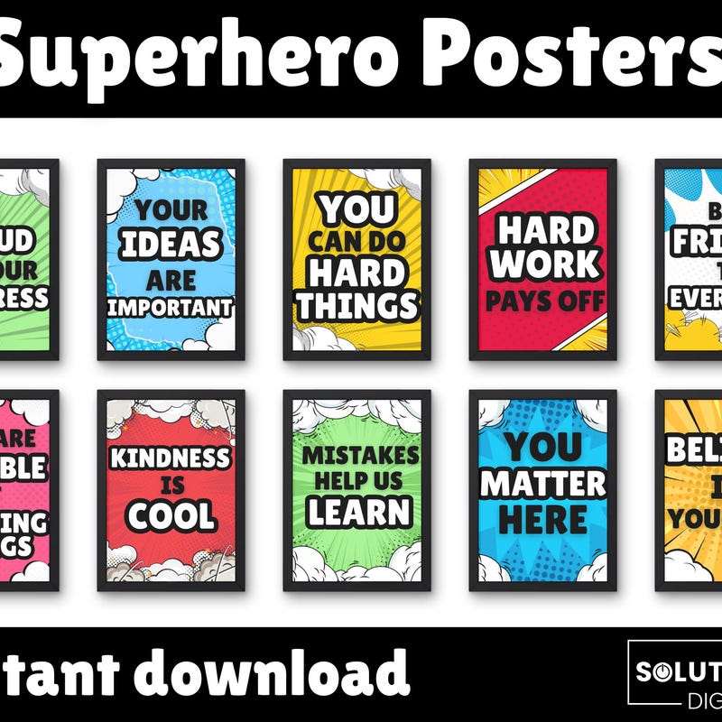 Positive Posters - Etsy