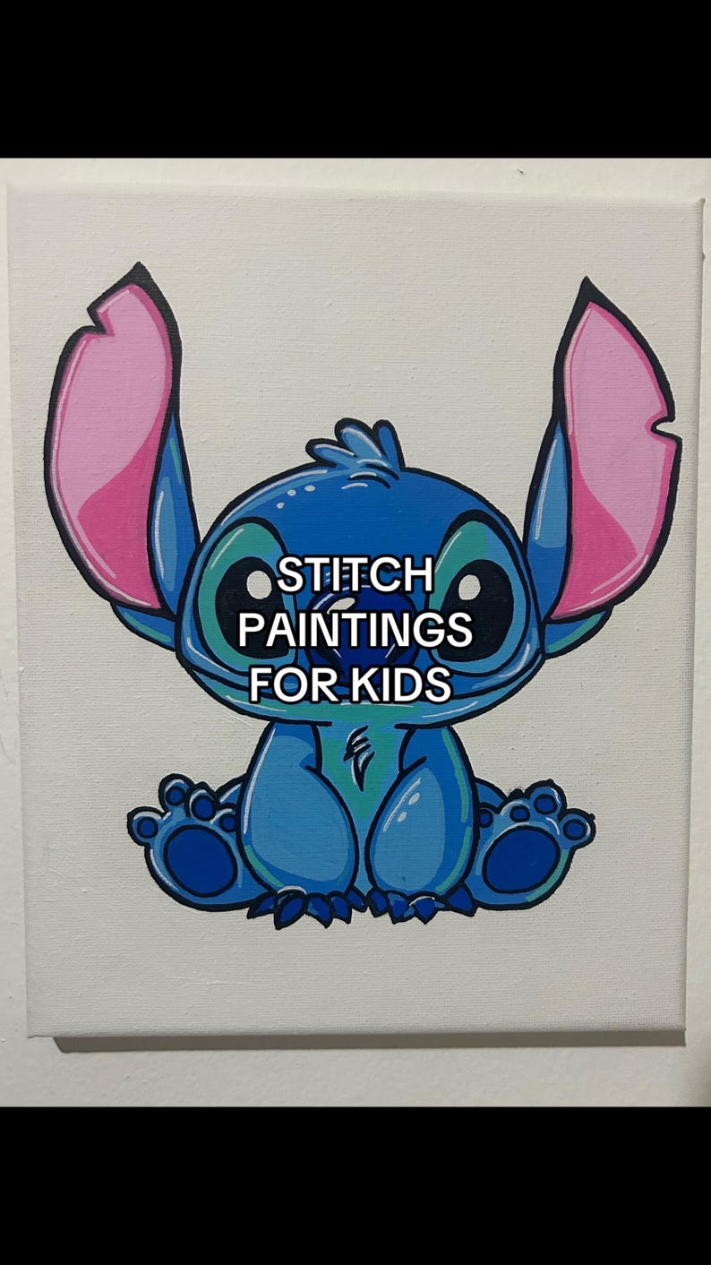 STITCH Painting - Etsy