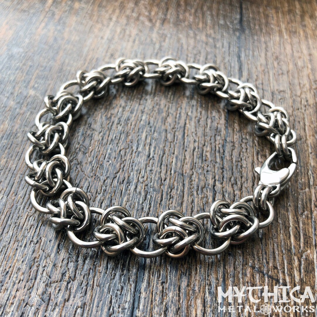 Stainless Steel Four Winds Bracelet Unisex 16 Gauge Heavy Duty ...