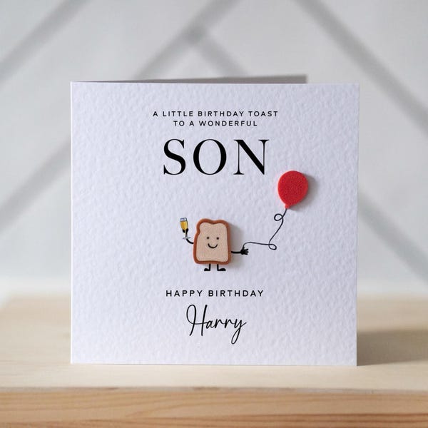 Custom Birthday Cards - Etsy UK