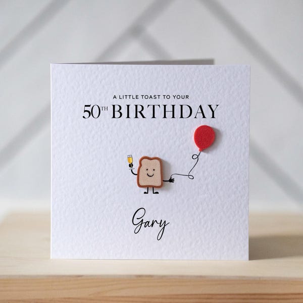 50th Birthday Cards for Men - Etsy UK