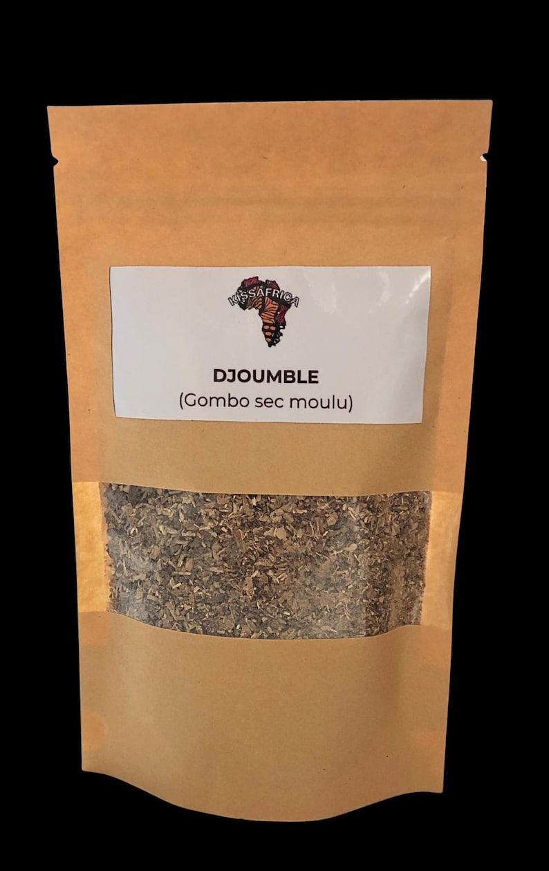 Ground Dried Okra – Djoumble 50g | Natural Powder From Africa ...