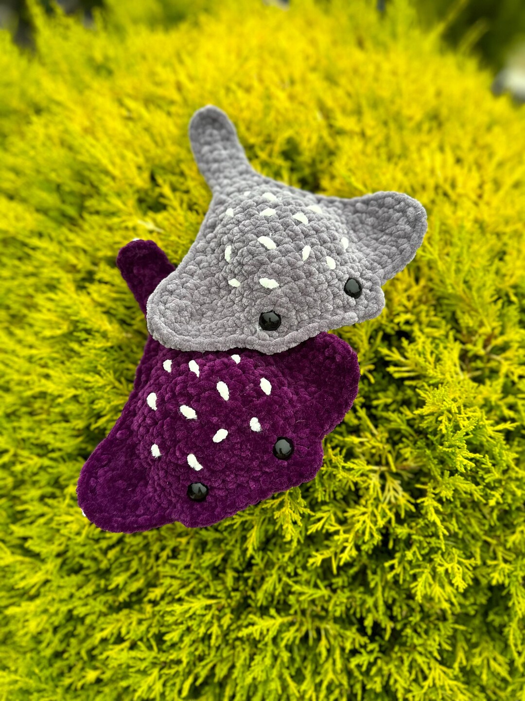 CROCHET PATTERN "stingray". No Sew. English PDF Pattern. Amigurumi ...