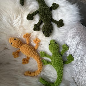 No Sew CROCHET PATTERN " Lizard". English PDF Pattern With Photos ...