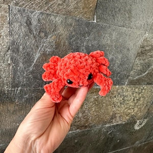CROCHET PATTERN "crab". English PDF Instructions. Amigurumi Crab ...